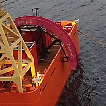 Deep C® Roller Chute - Handling of umbilicals - www.deepcgroup.com